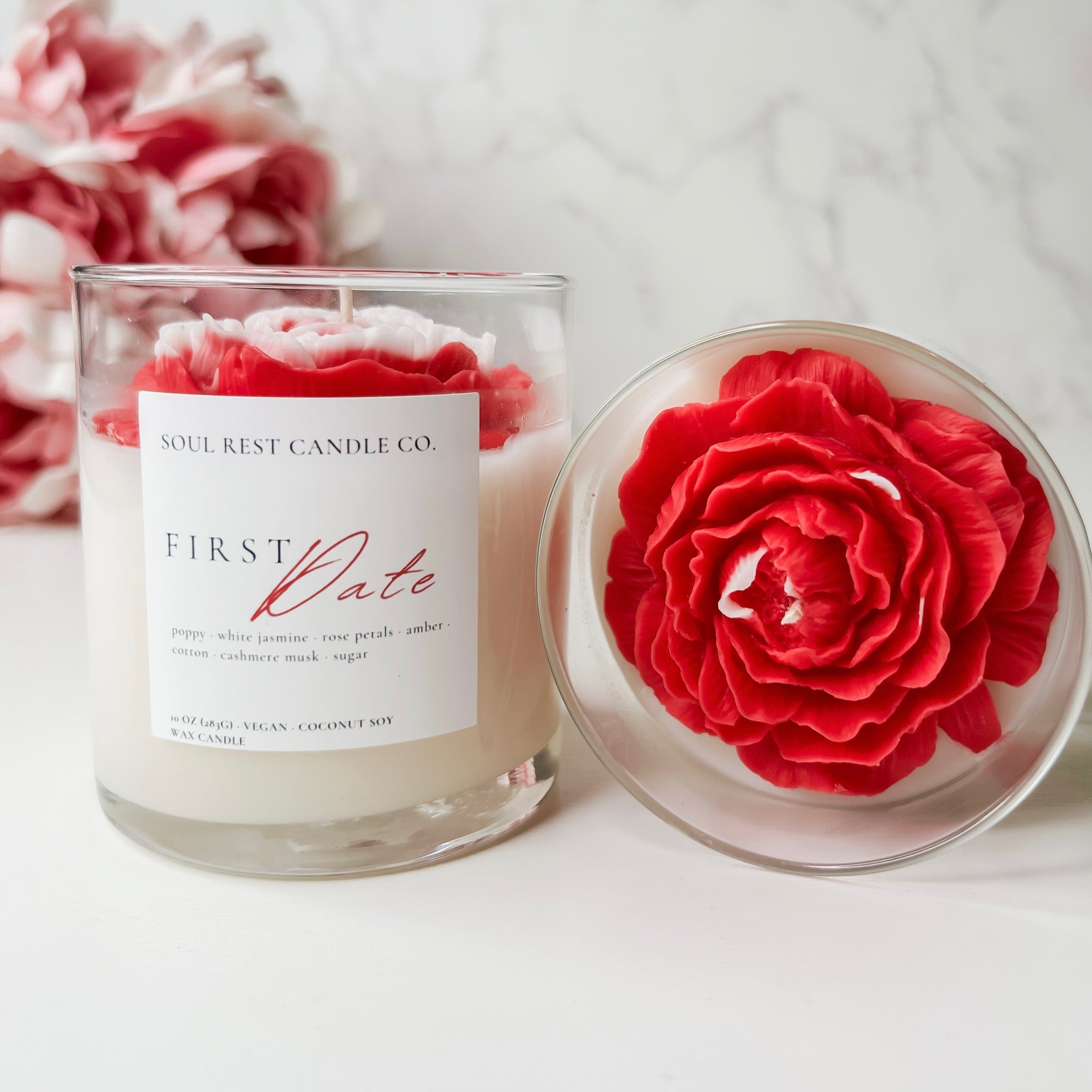 first date 10oz candle – Soul Rest Candle Co.