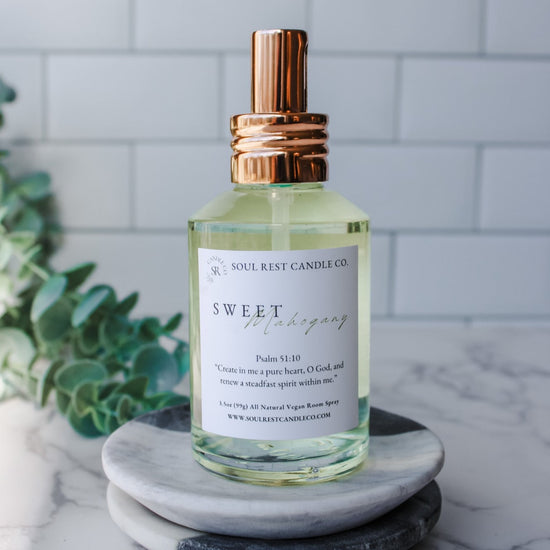 Signature Collection Room + linen sprays 3.5oz – Soul Rest Candle Co.